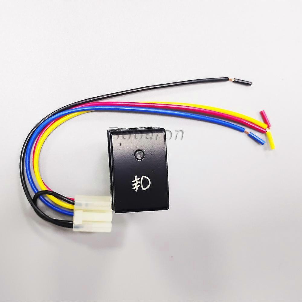 Car LED light Front Fog Light Switch Rear Diff Push Button Accessories ...