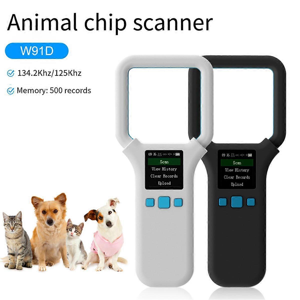 Animal RFID Reader 134.2Khz/125Khz USB Pet ID Scanner Animal Tag Reader ...