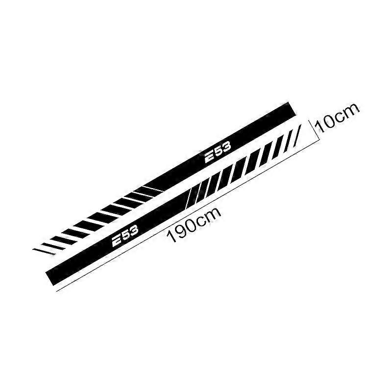 Car Interior Car Side Door Sticker Body Vinyl Decal Decor Accessories For BMW E39 E46 E28 E30 ...
