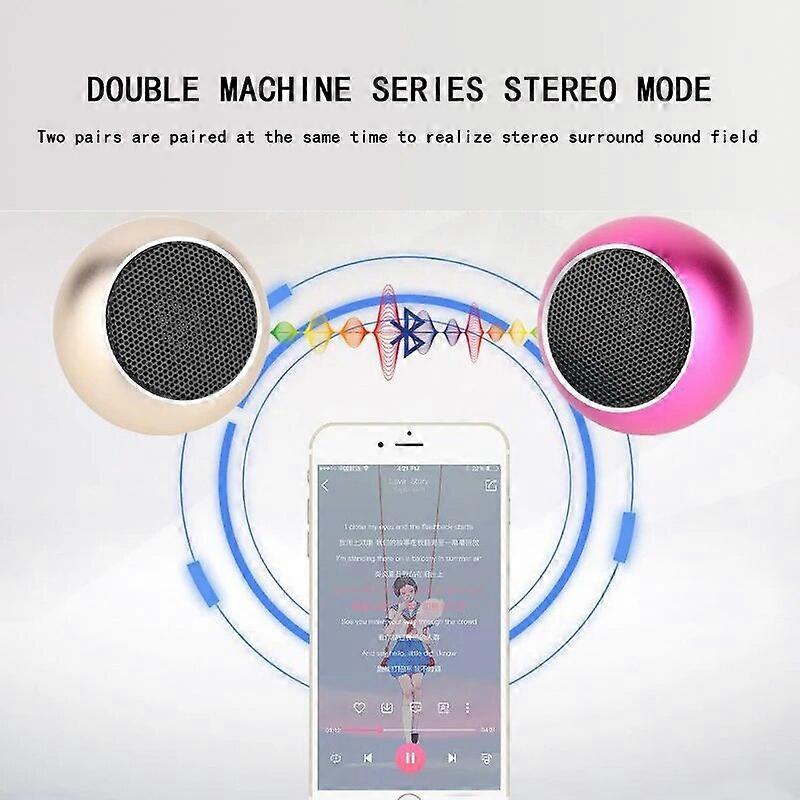 Wireless Speaker Mini Portable Waterproof Speaker Support Memory Card ...