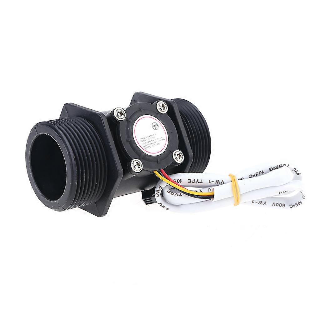 DN40 DN50 Water Flow Sensor Hall Flowmeter Meter Counter Instrument ...