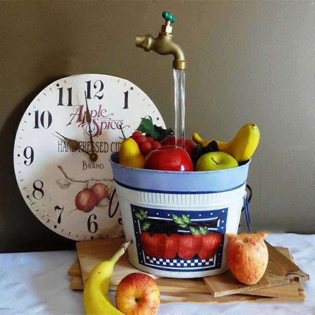 Invisible Flowing Water Spout Watering Can Floating Faucet Fountain DIY ...