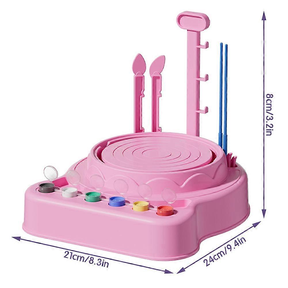 Pottery Wheel Kit for Kid Educational Handicraft DIY Toy Art Craft Kit ...