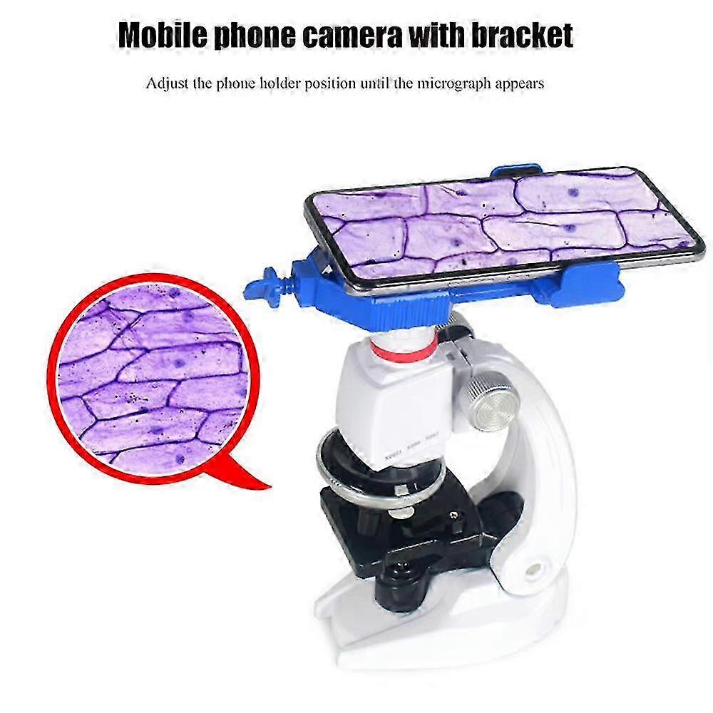 Kid 1200x Microscope Playset Kit Bio Mobile Phone Microscope Gifts ...