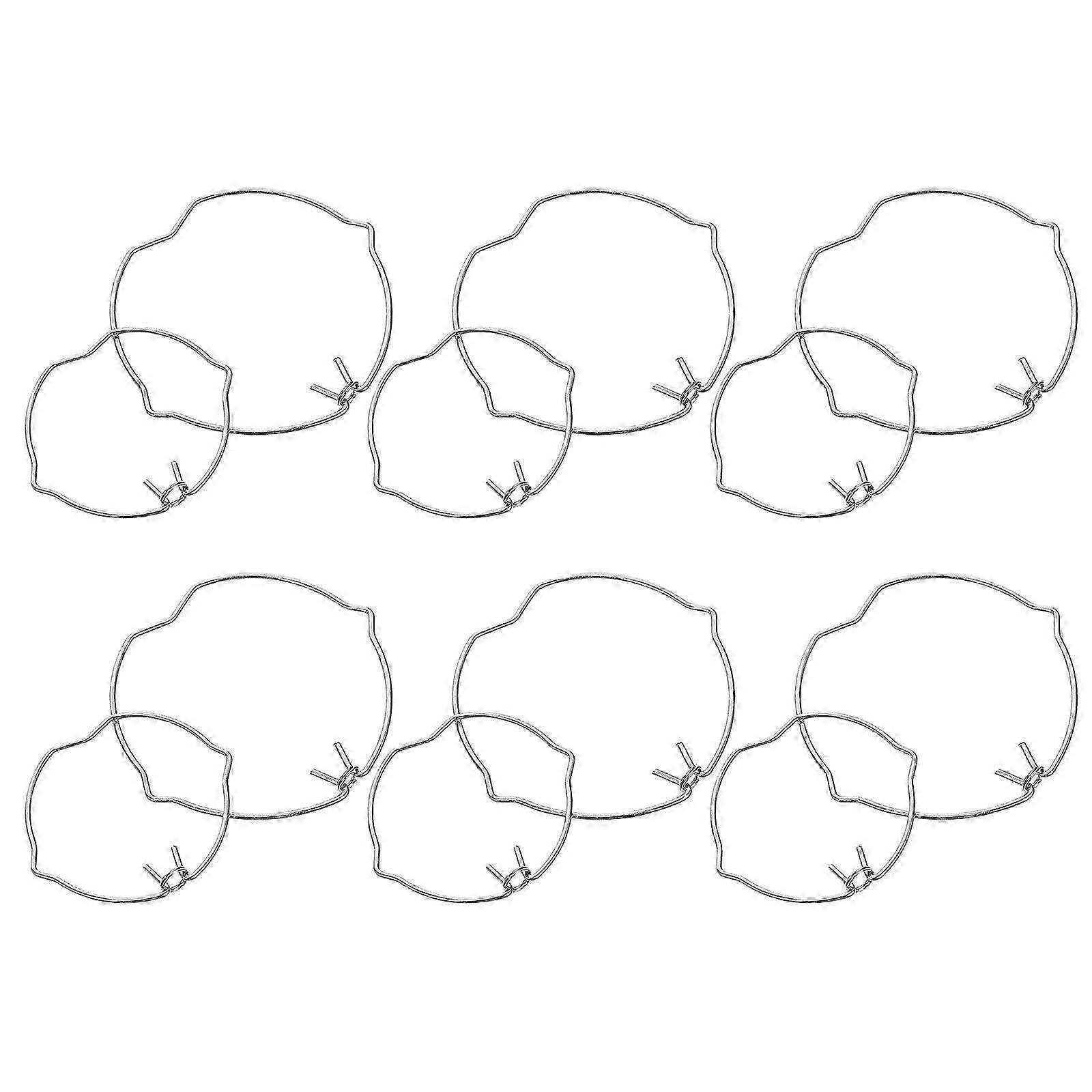 12 Pcs LED Lightbulbulbs Halogen Retaining Rings Downlight Fixed Rings ...