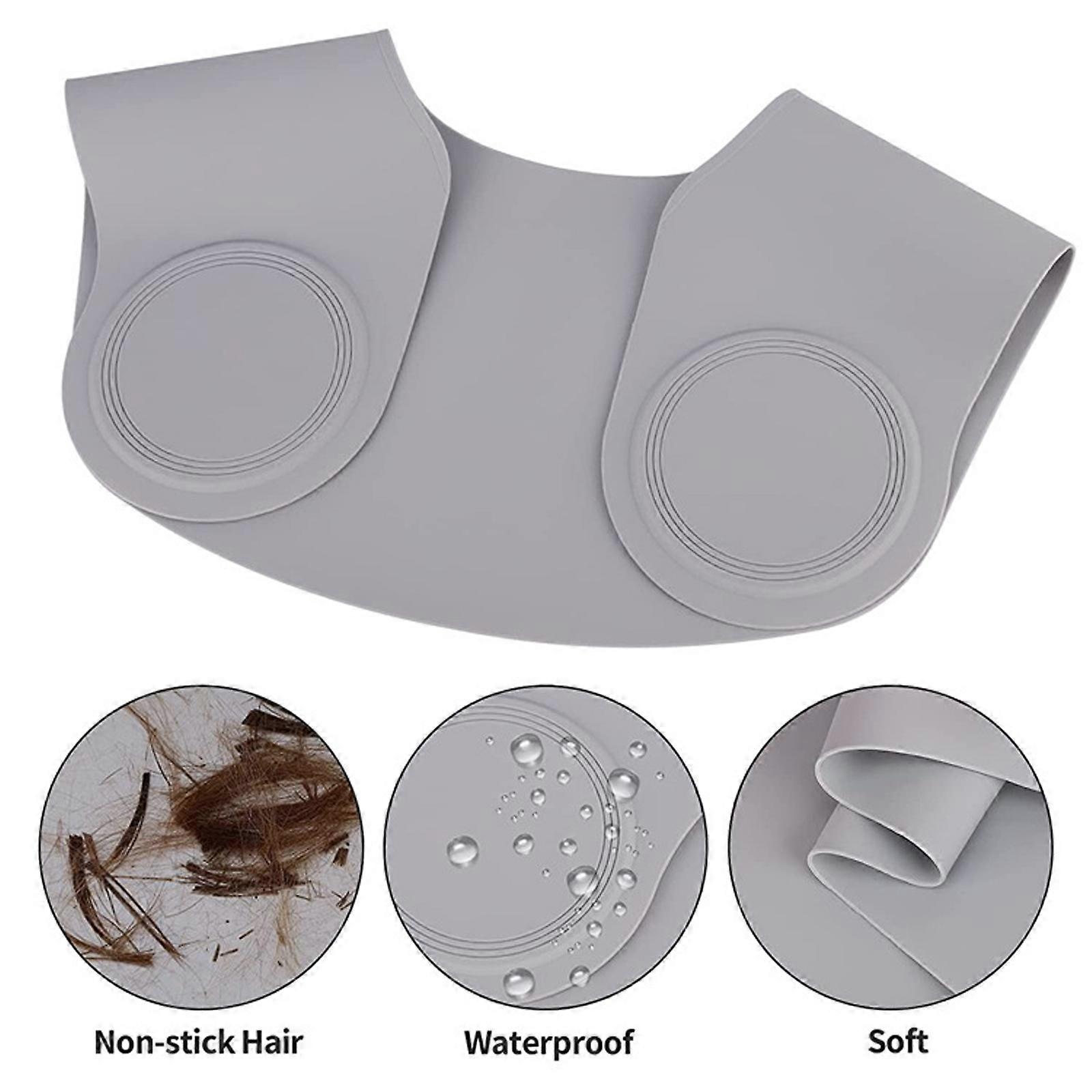 Long Silicone Haircut Cape Easy to Clean Quick Dry Anti Static Hair ...