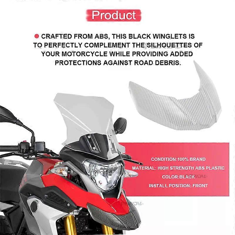 G310GS Motorcycle Beak Fairing Winglets Front Fender Beak Extension ...
