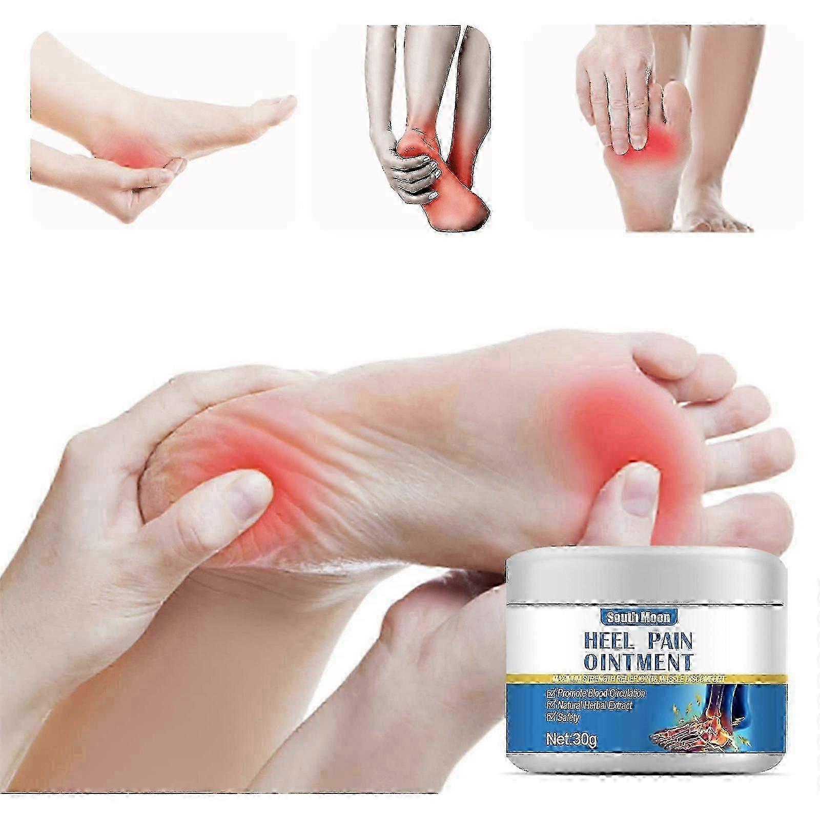 Heel Pain Paste Heel Spurs Pain Relief Rigid Arch Strain Pain Massage ...