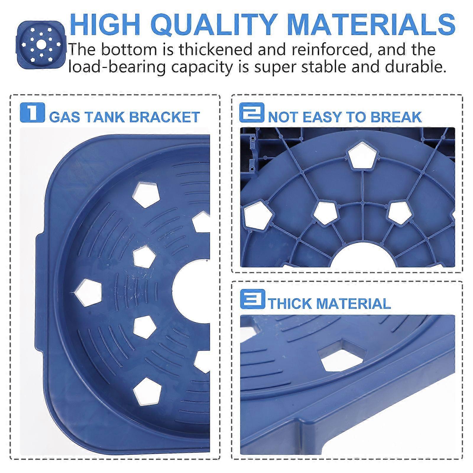 1Pc Load-bearing Gas Tank Storage Rack Removable Barrel Stainless Steel ...