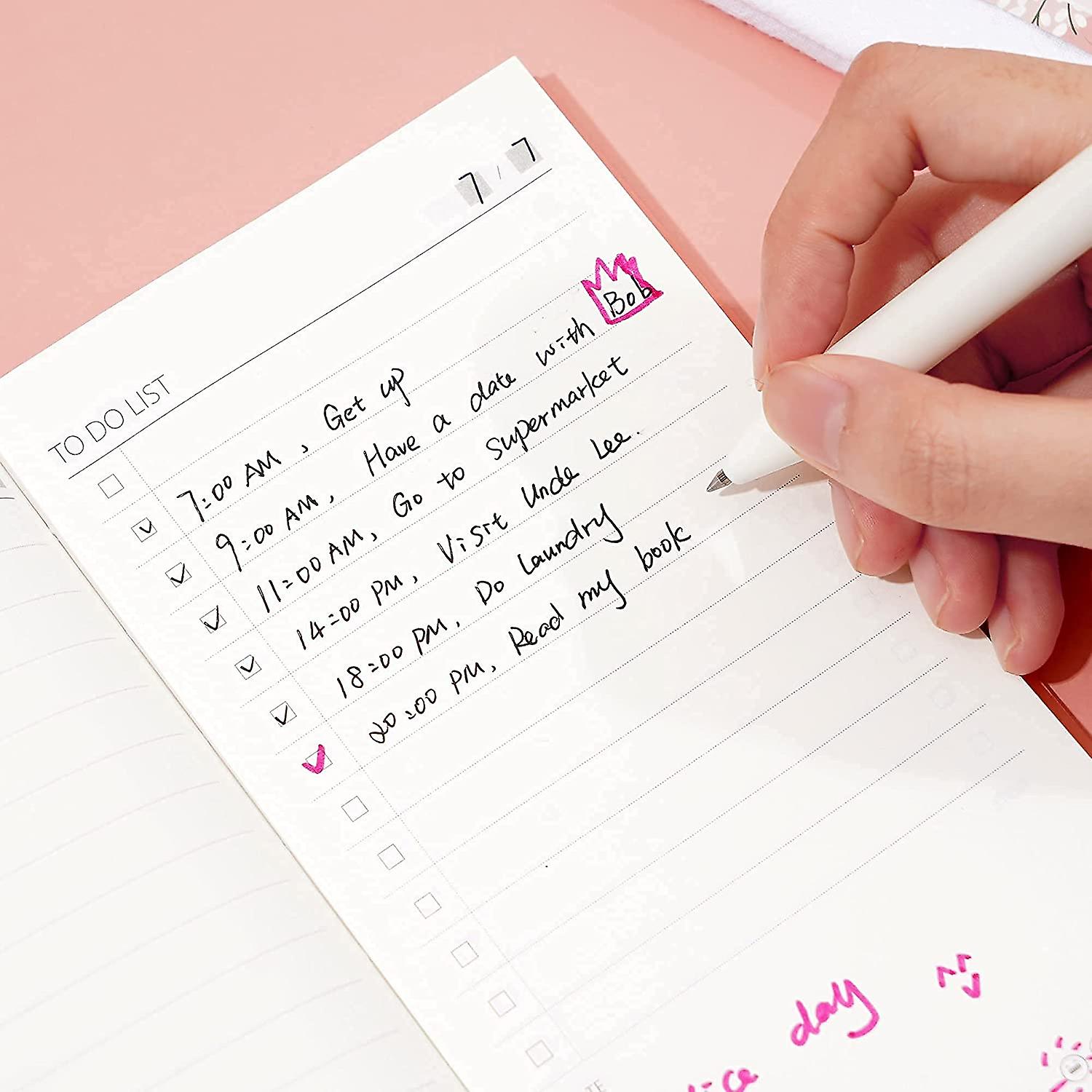 To Do List Notebook Pocket To Do List Notepad Daily Things To Do ...