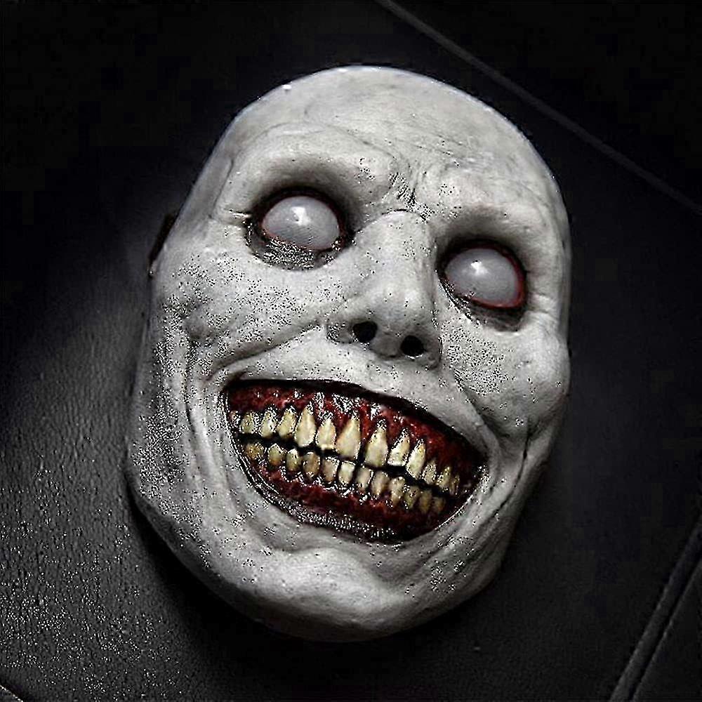 Creepy Party Halloween Masks, Scary Halloween Masks, Smiling Demon Mask ...
