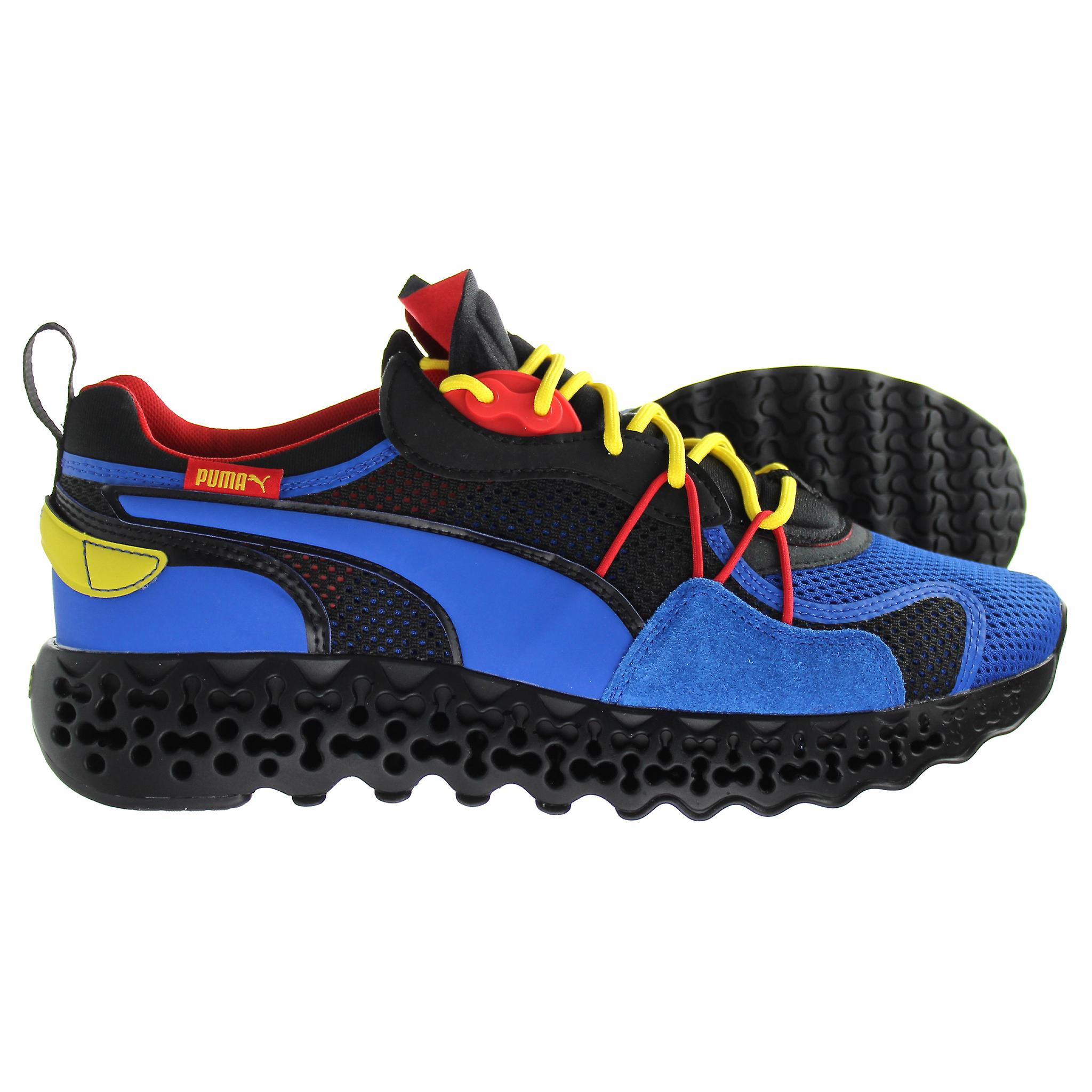 PUMA Calibrate Restored Lace-Up Multicolor Synthetic Mens Trainers ...