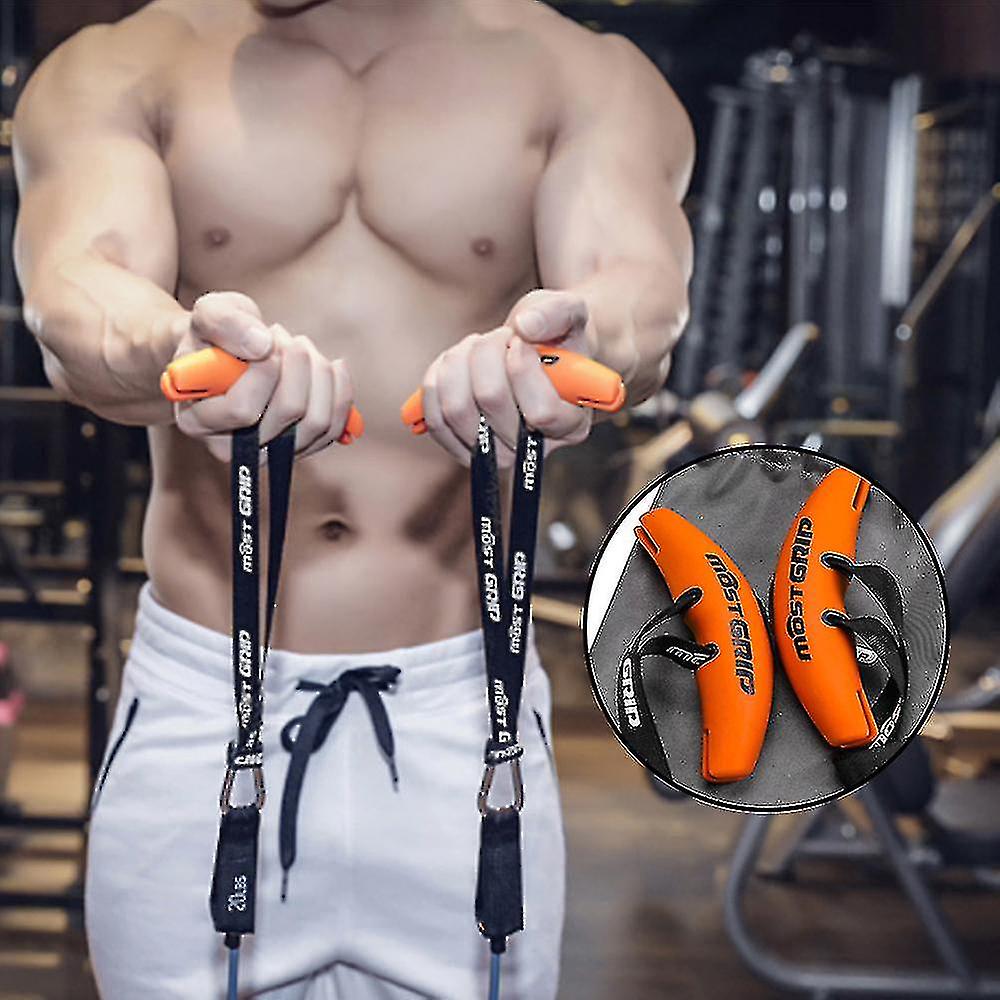 Bran Pull Up Handles Grips Exercise Handles For Resistance Band Handles ...