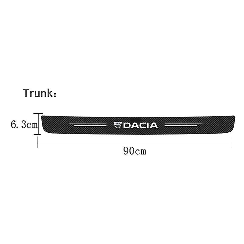 Car Decals For Dacia Lodgy Duster Logan Sandero Logo Door Threshold ...