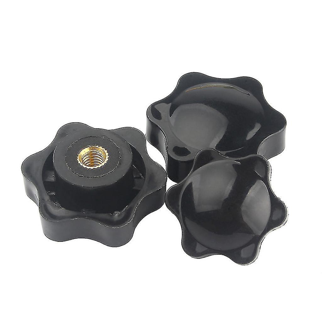 10 Pcs M5/m6/m8/m10 Female Thread Hex Shaped Head Clamping Screw Knob ...