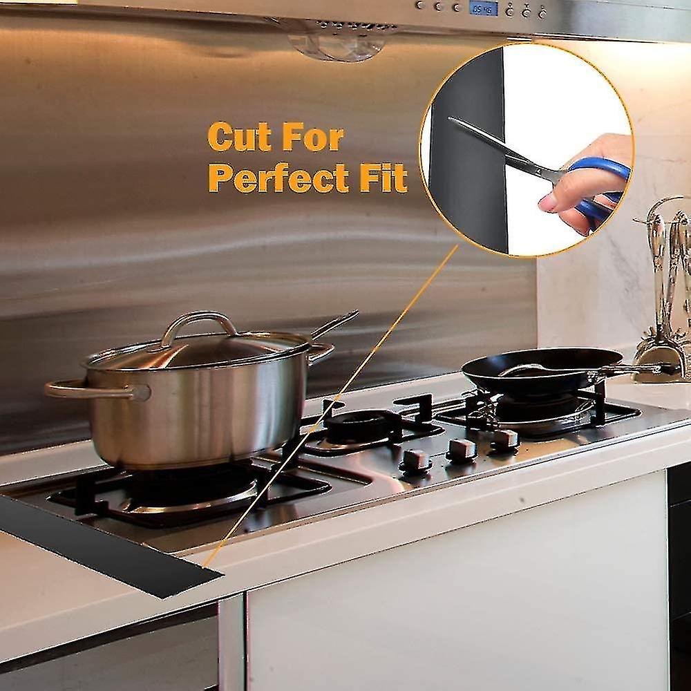 Set Of 2 25"/63cm Kitchen Worktop Edging Strips | Fruugo UK