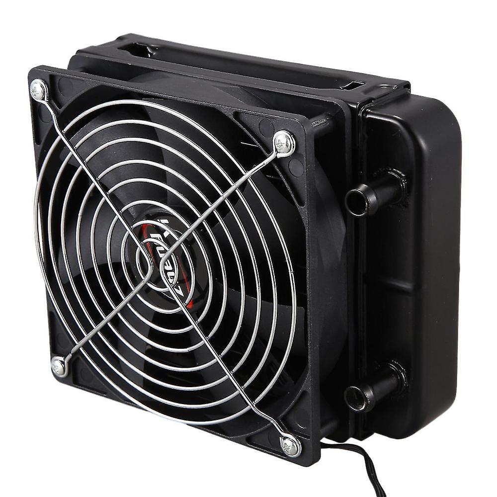 120mm 10 Pipe Water Cooling Cpu Cooler Row Heat Exchanger Radiator With ...