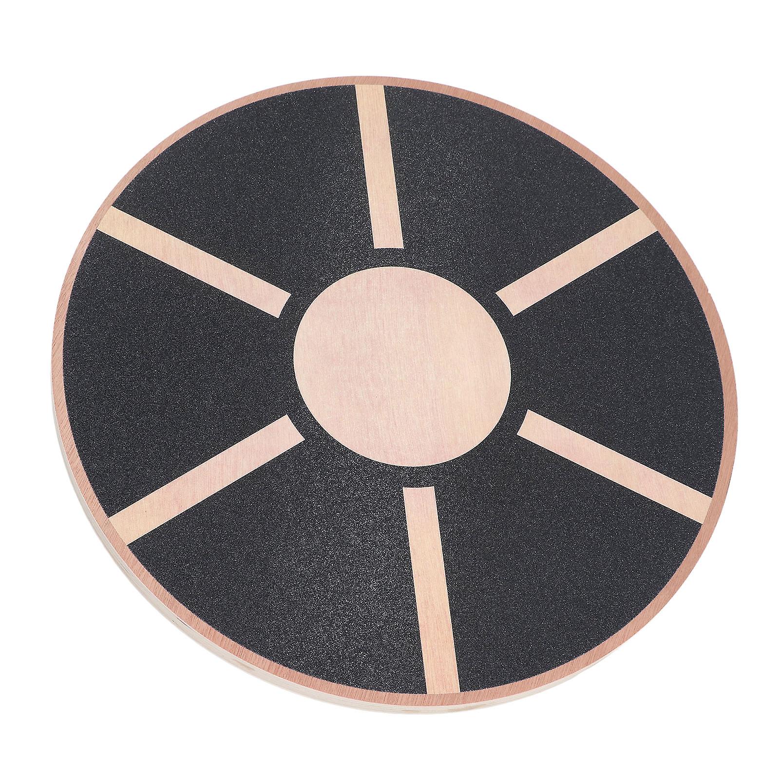 Wooden Balance Plate Enhance Coordination Round Shaped Yoga Balance ...