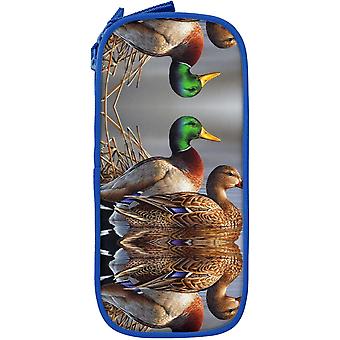 Mallard Duck Pencil Case Pouch Pen Case Simple Stationery Bag College ...