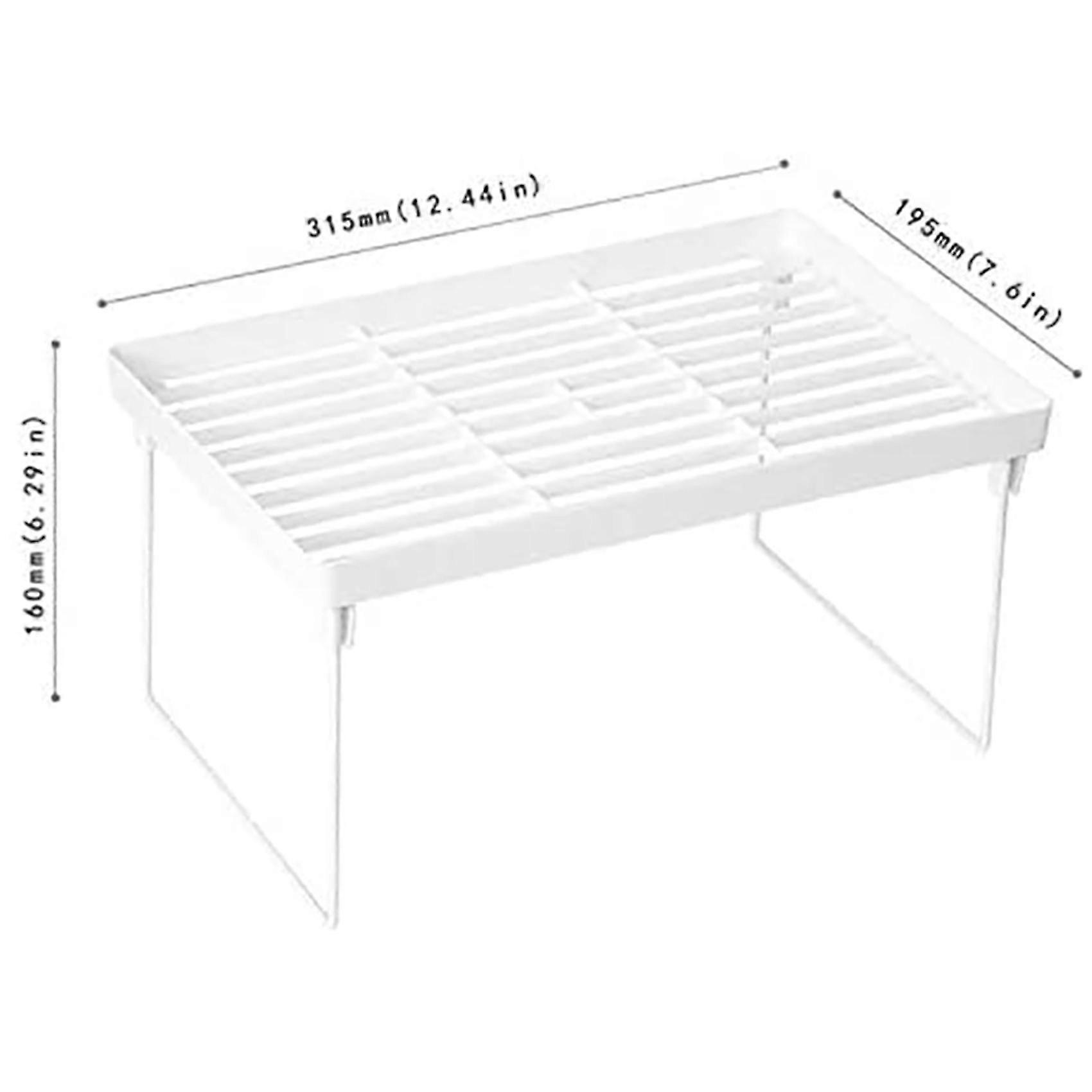 3x Stacking Cabinet Shelf Rack Steel Metal Leg - Cupboard, Plate, Dish ...