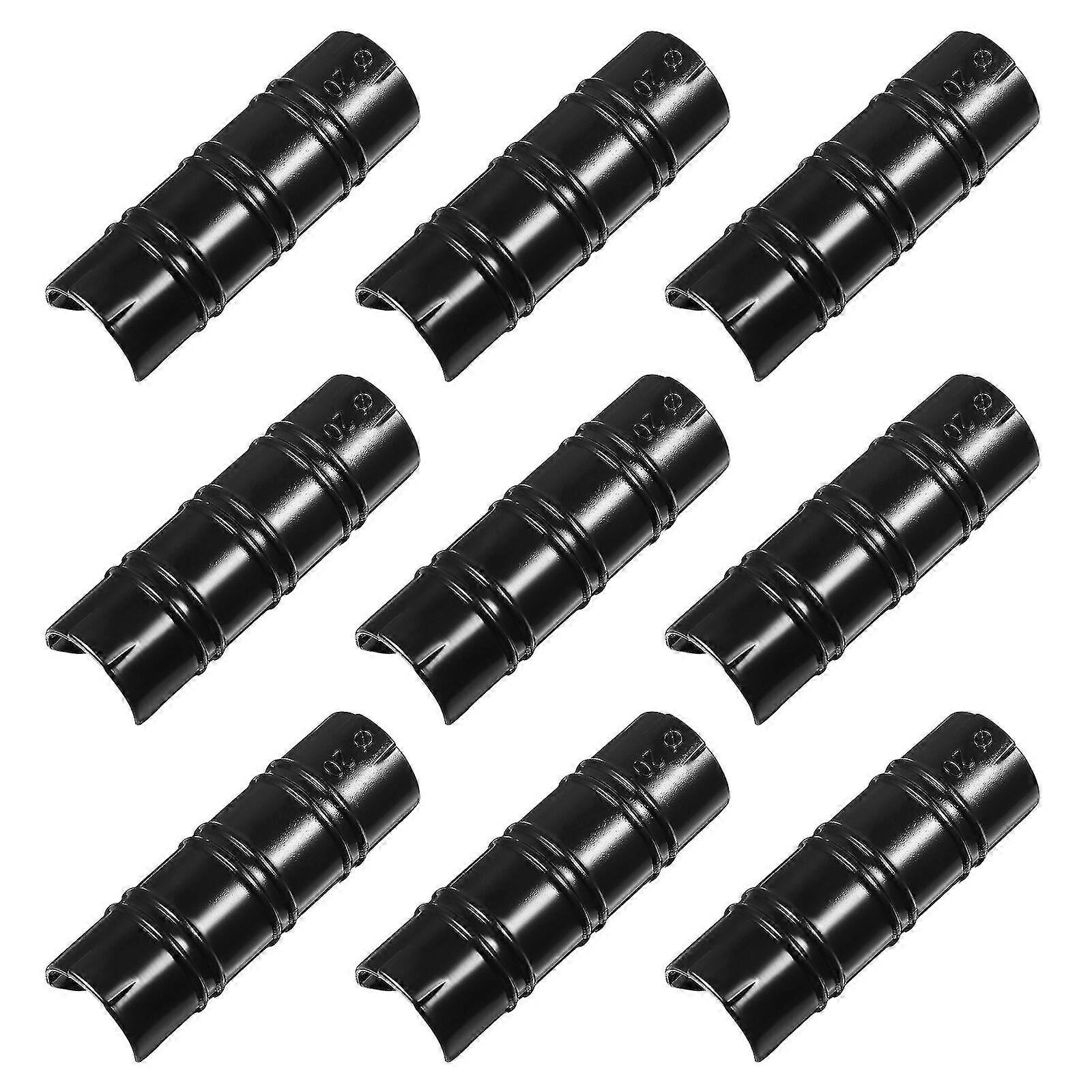 30pcs Greenhouse Frame Pipe Clamps Garden Tube Clamps Plastic Snap Pipe ...