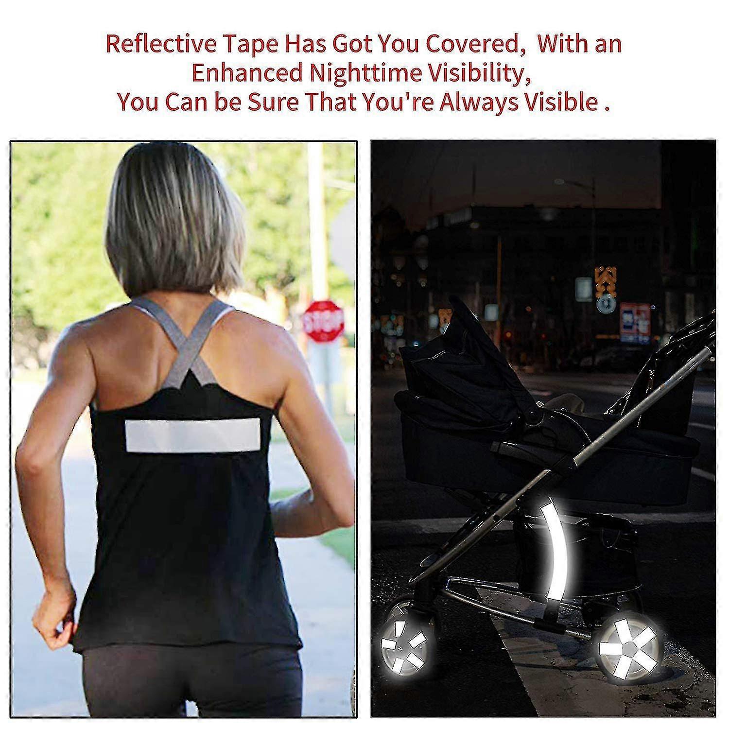 Reflective Tape Waterproof For Vehicles, 2 Pack 5cm*3m High Intensity ...