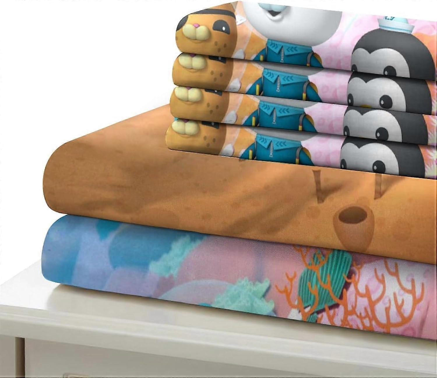 The Octonauts Bedding Set Cartoon Duvet Cover 3D Printed Bedding Set ...