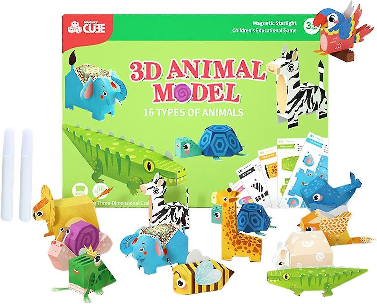 Folding Paper Activities Kids | 3d Folding Paper Book Craft Projects Diy Art Paper Folding Toy ...