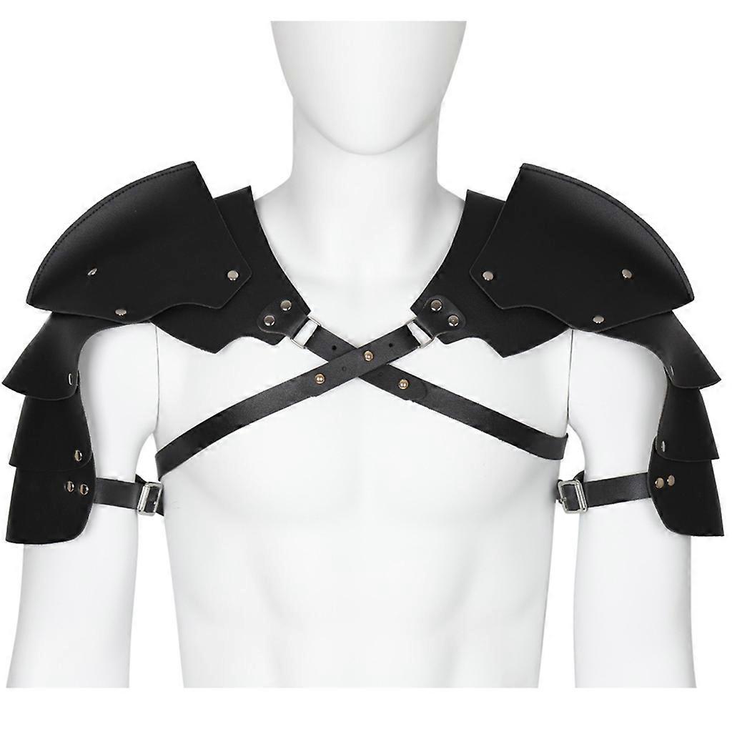 Men Shoulder Armor Steampunk Armor for Halloween Cosplay | Fruugo UK