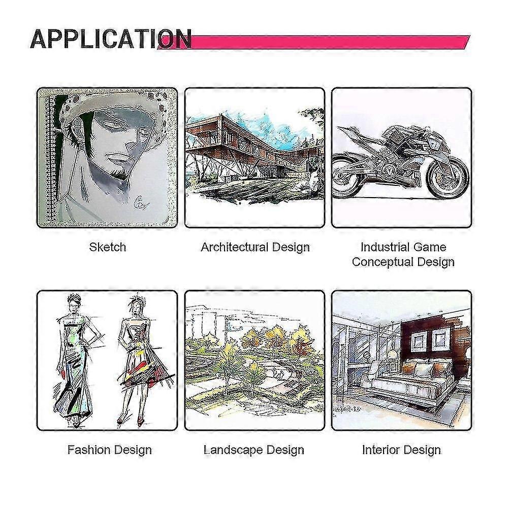 12/24/30/40/60/80 Colors Alcohol Sketch Marker Pen Double Tip Art ...