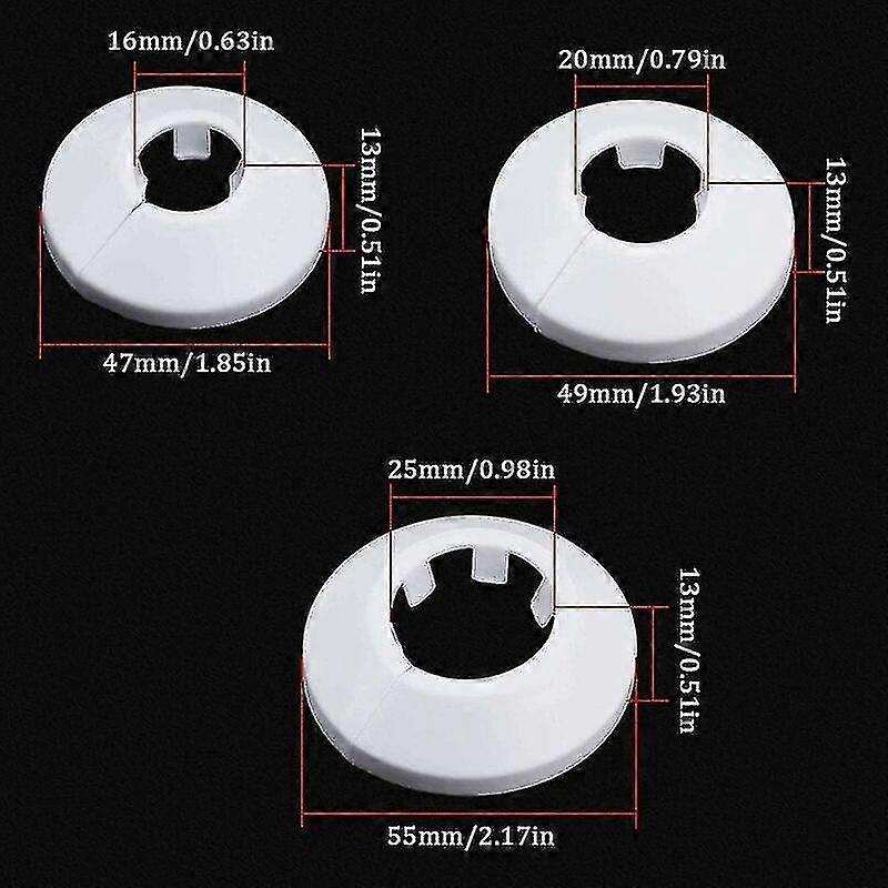 Radiator Rosette Pipe Cover For Radiator Heating Plumbing Wall Hole ...