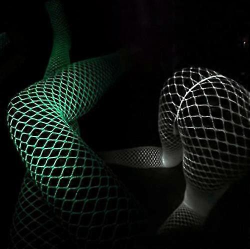 Glow In The Dark Fishnet Stockings,women Sexy Fishnet Tights Thigh High ...