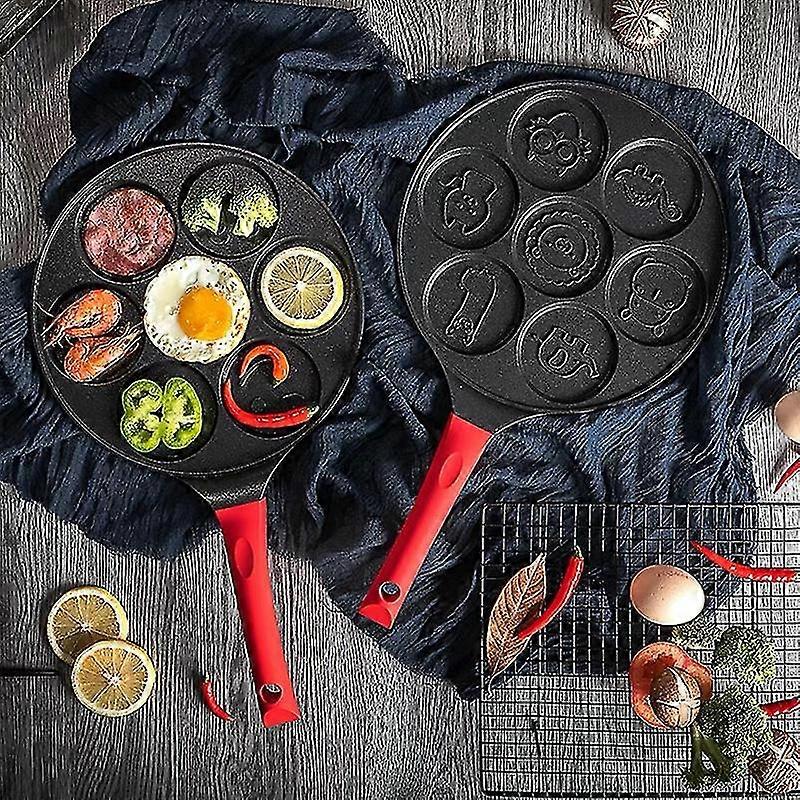 Animal Pancake Pans 7 Unique Cute Animal Molds Non-stick Baking Pans ...