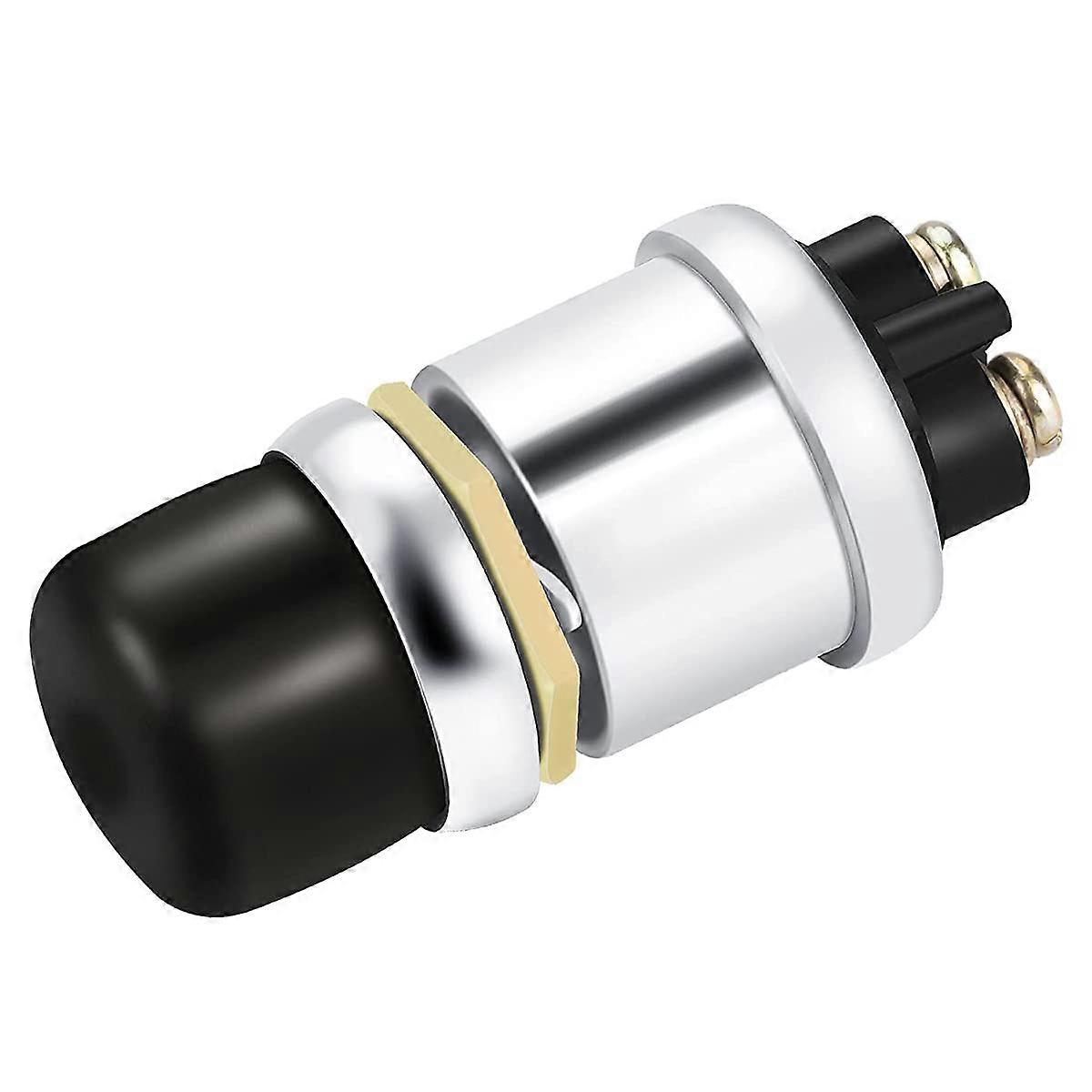 Engine Start Push Button, Waterproof Momentary Start Switch, 12V/24V ...