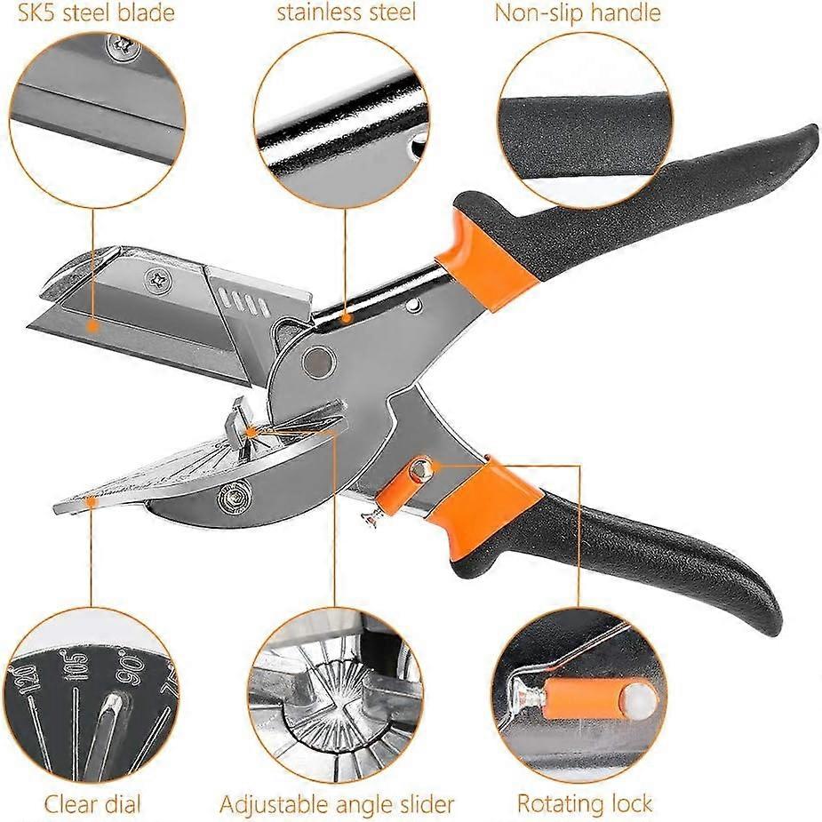 Multi Angle Miter Shear Cutter,Multifunctional Trunking Shears Hand ...