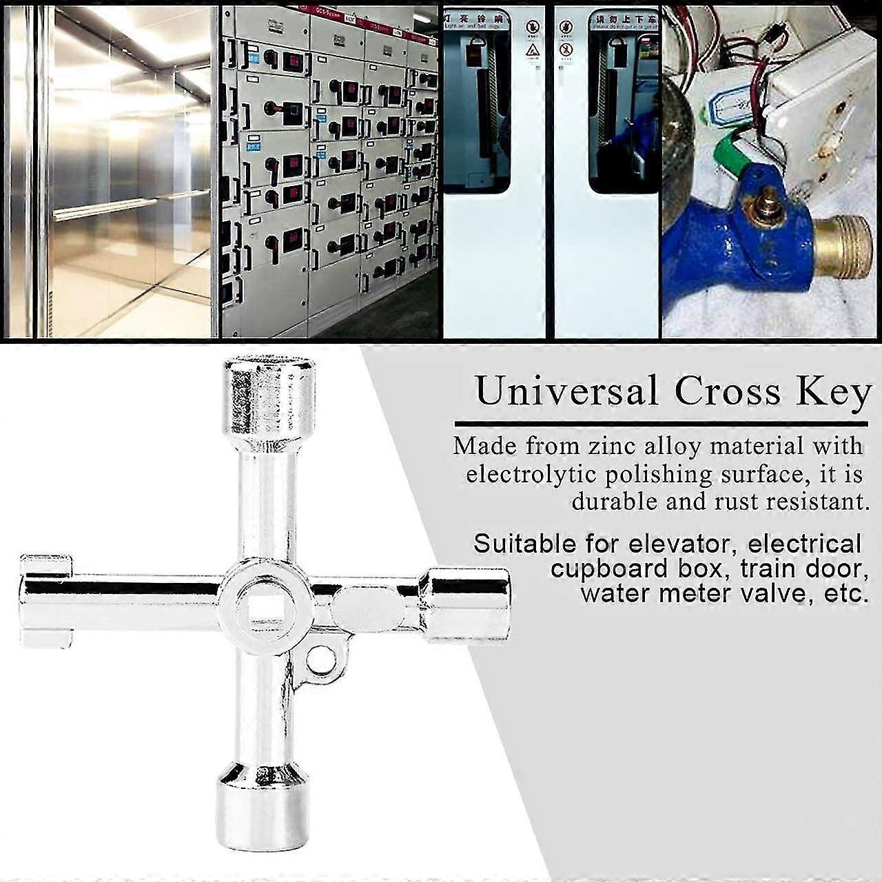 Gas Key Meter Key Utilities Key For Electric Cupboard Cabinet Opening ...