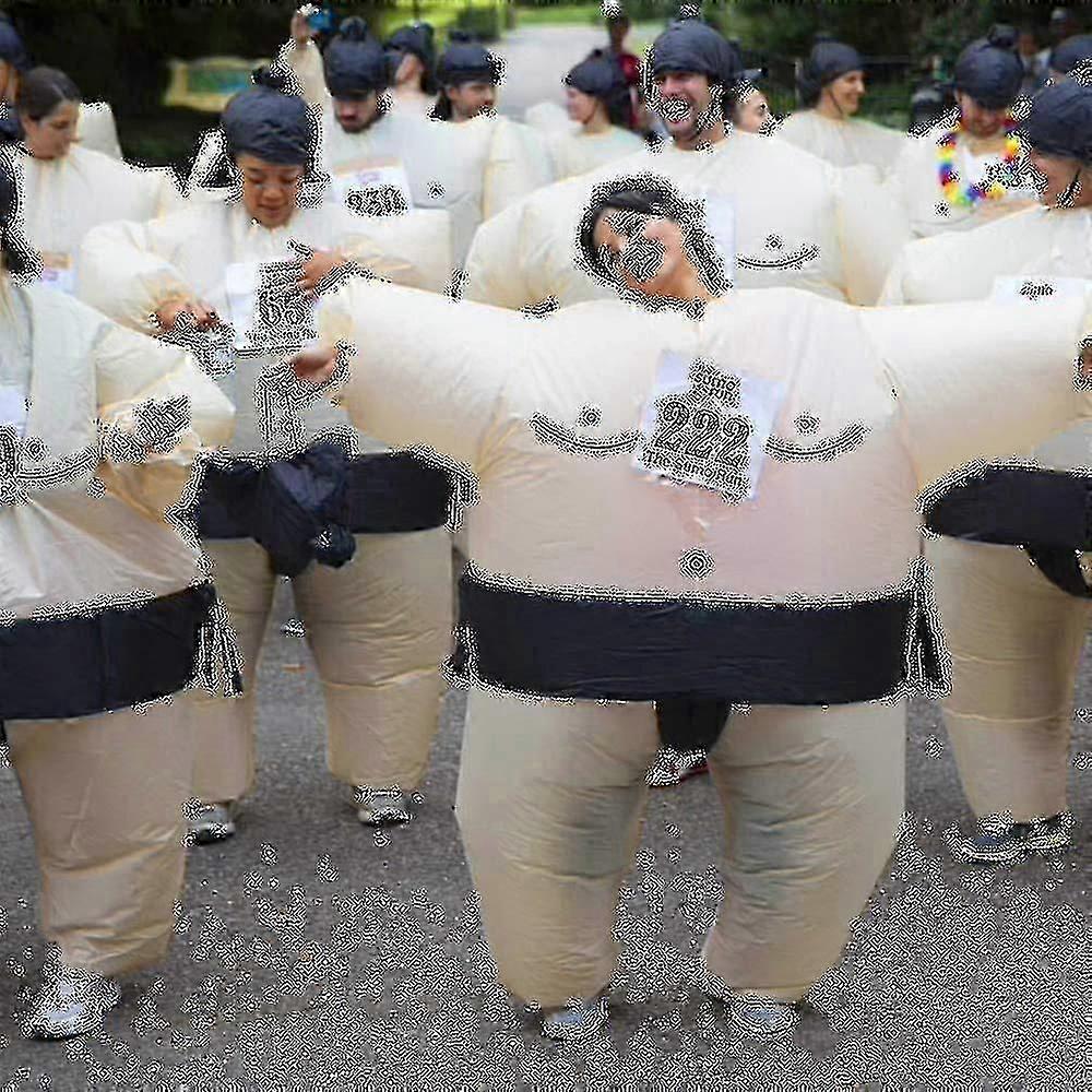 Sumo Wrestler Uniform Adult Inflatable Costume With Blower | Fruugo UK