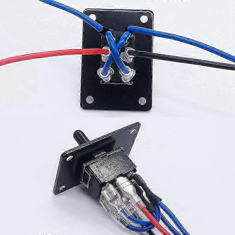 Aluminum Plate 6PDT Up/Down Trim Tab Toggle Switch for Marine Boat ...