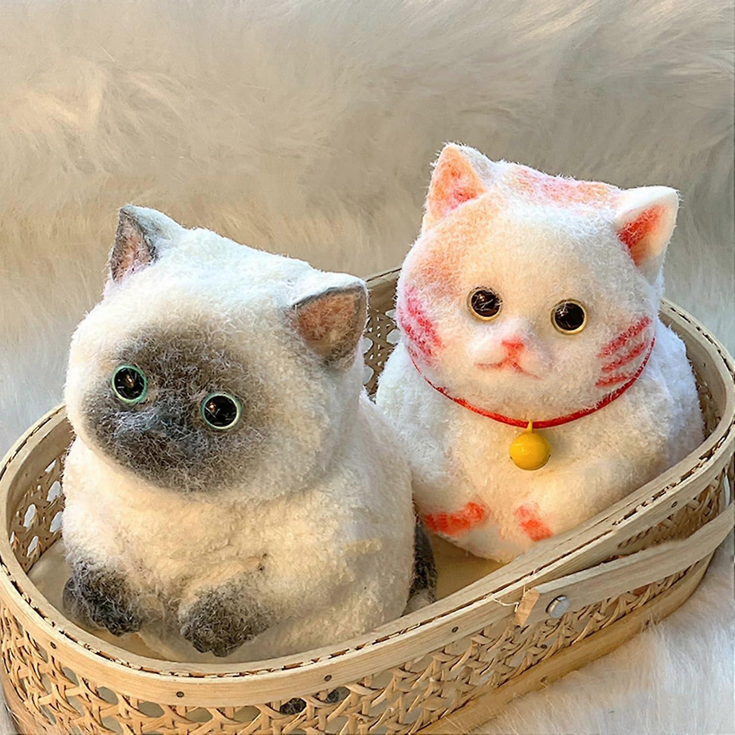 Cute DIY Squeeze Toy, Cat Squeeze Toys, Cat Squishies Stress Ball ...