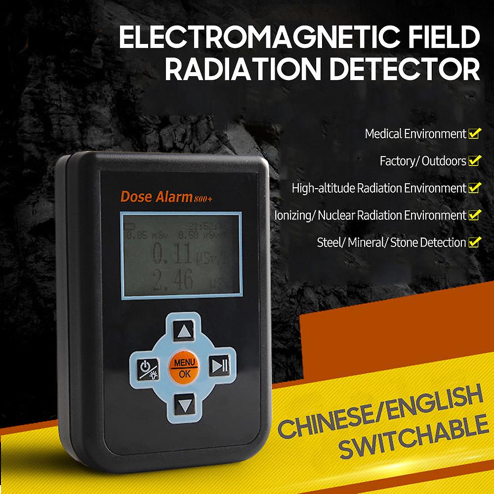 Radiation tester digital dose alarm x/ γ/ hard β ray detecting current ...