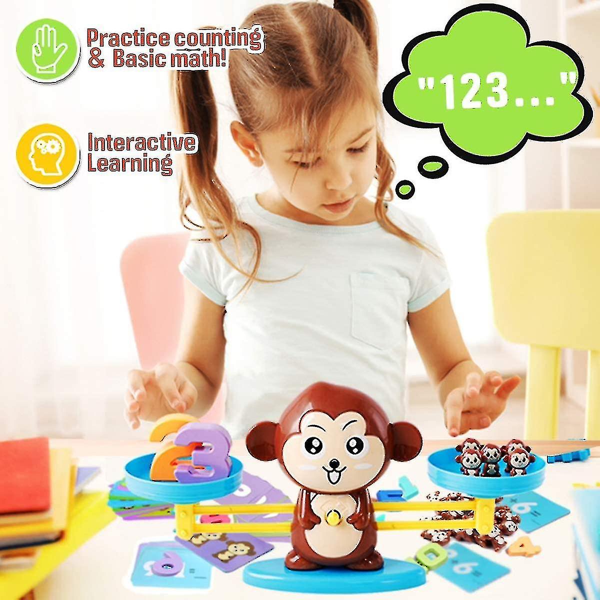 Monkey Balance Cool Math Game Educational Toys Board Game | Fruugo AU