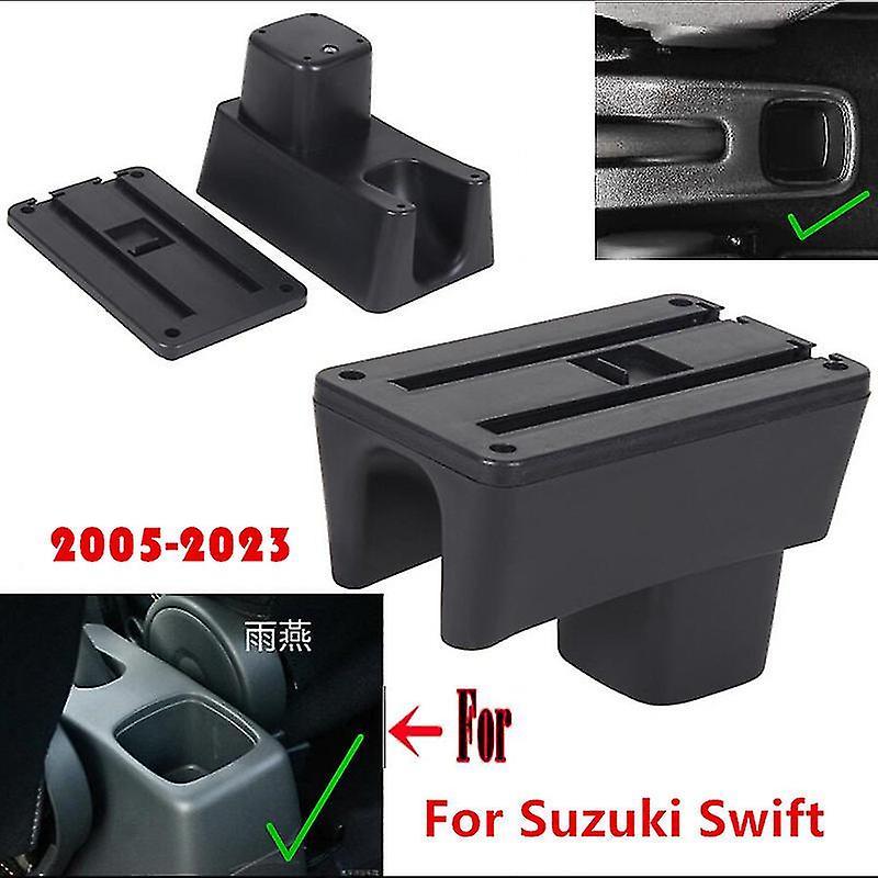 För Suzuki Swift 2005-2023 Armstödslåda Center Center Console Ny ...