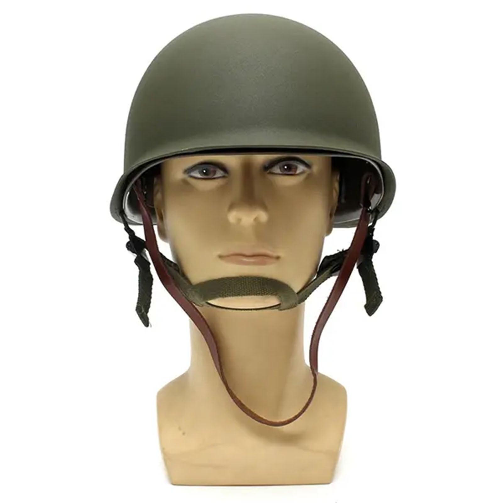 Military Tactical Army Steel M1 Ww2 Us German Green Open Face Half ...