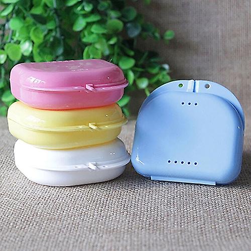Fornnerg Dental Orthodontic False Tooth Retainer Denture Storage Case ...