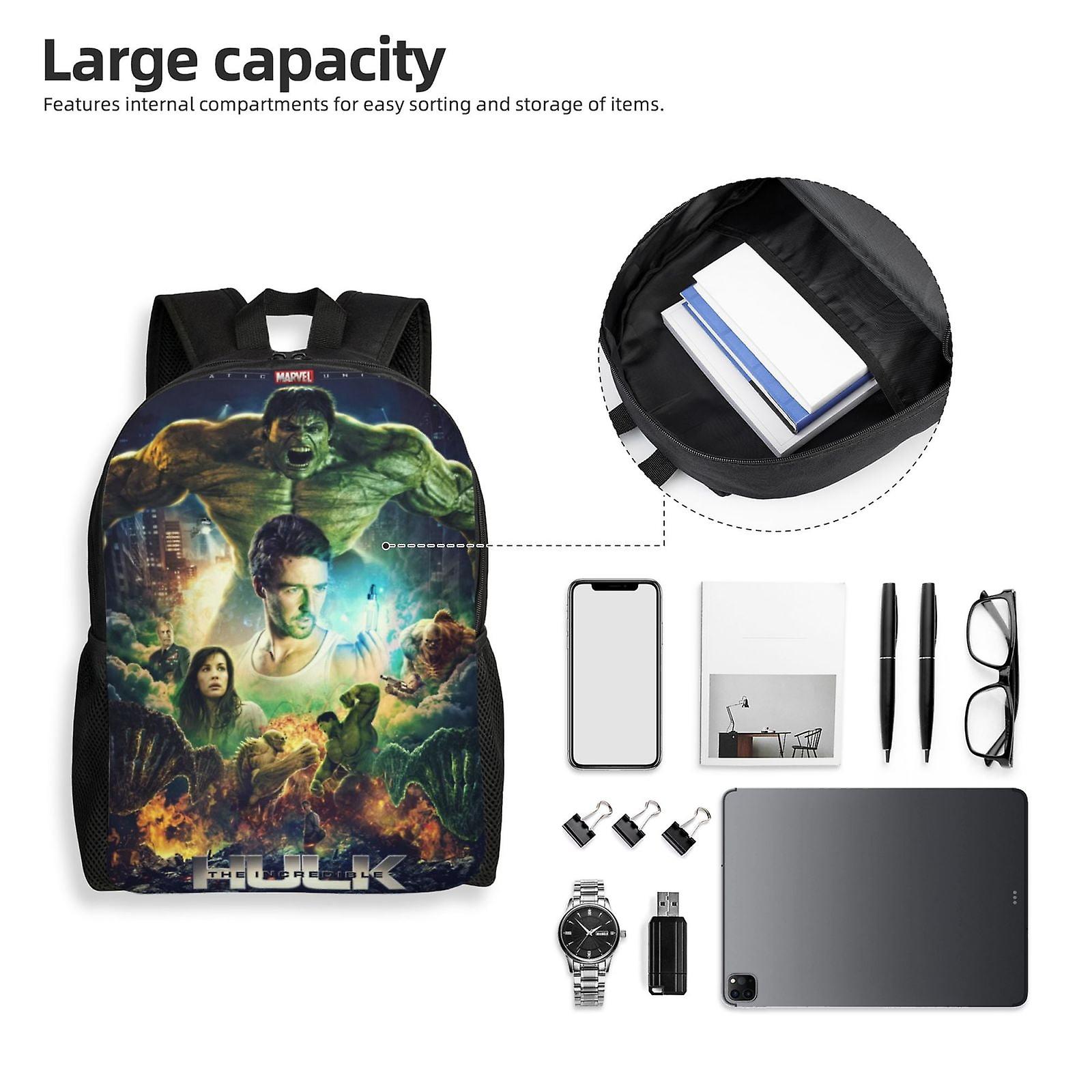 Hulk Kid Backpack School Bag Elementary Students Bookbags | Fruugo UK