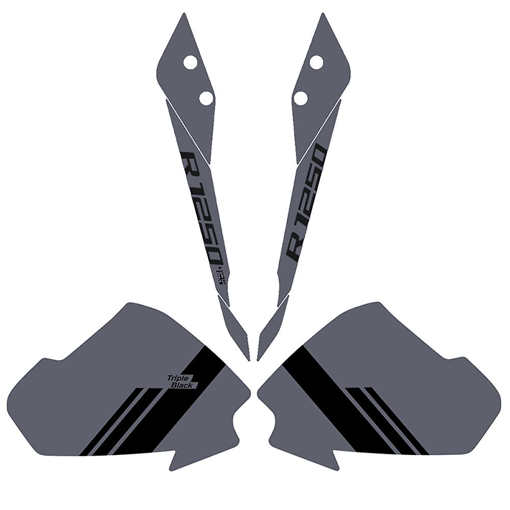 For Bmw R1200gs R1250gs Adventure Triple Black 2014-2023 Motorcycle ...