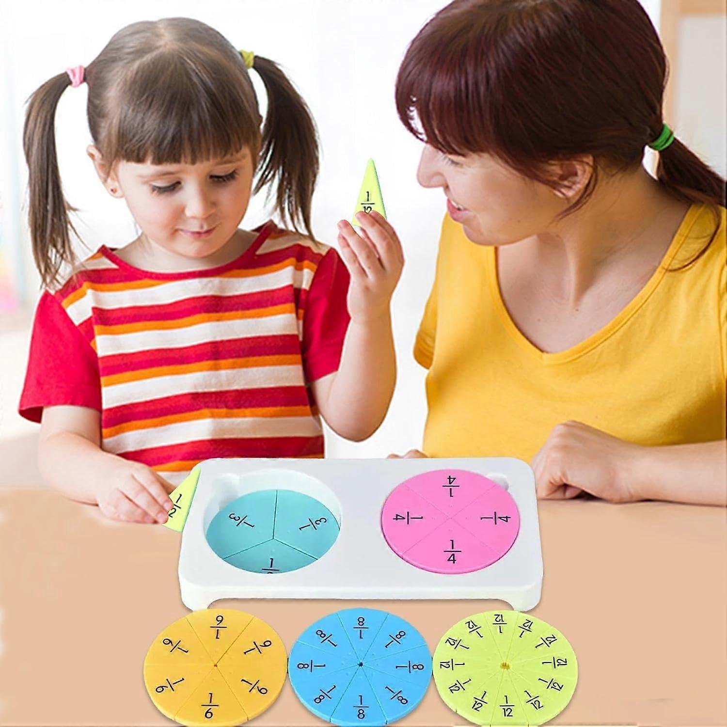 Math fraction games, fraction tile manipulations | Math Teaching ...