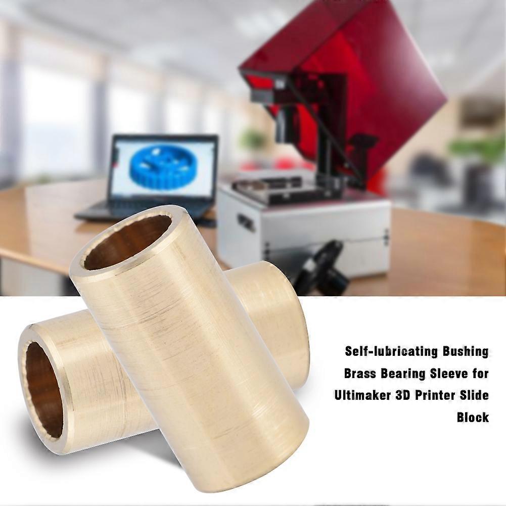 Self lubricating Bushing Brass Bearing Sleeve for Ultimaker 3D Printer ...