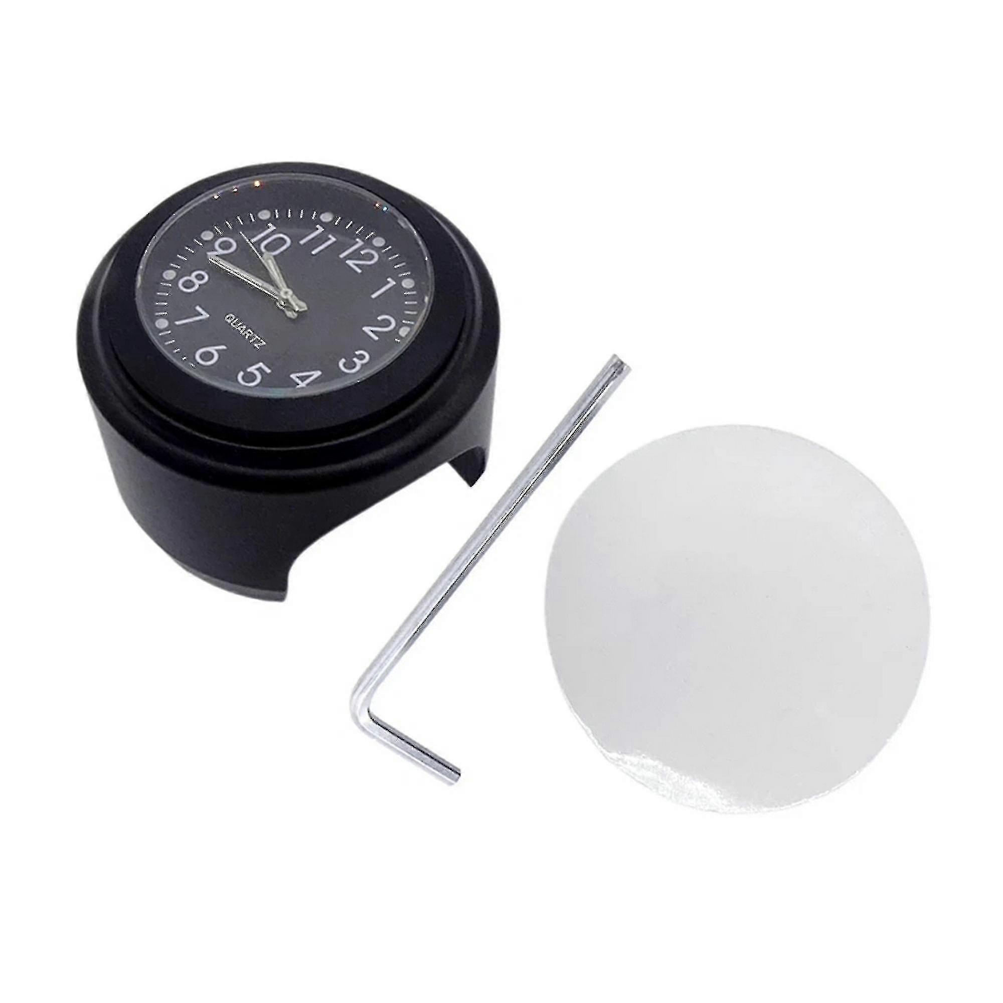 Motorcycle Quartz Clock Waterproof Motorbike Mount Handlebar Clocks ...