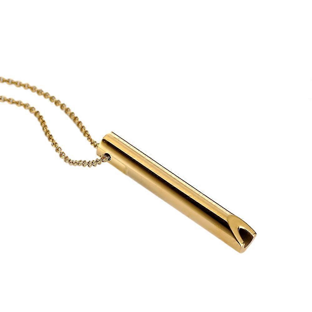 Stainless Steel Mindful Quit Smoking Breathing Necklace For Anxiety ...